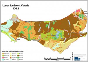 Australian Soils Classification map of lower south-west and their ...
