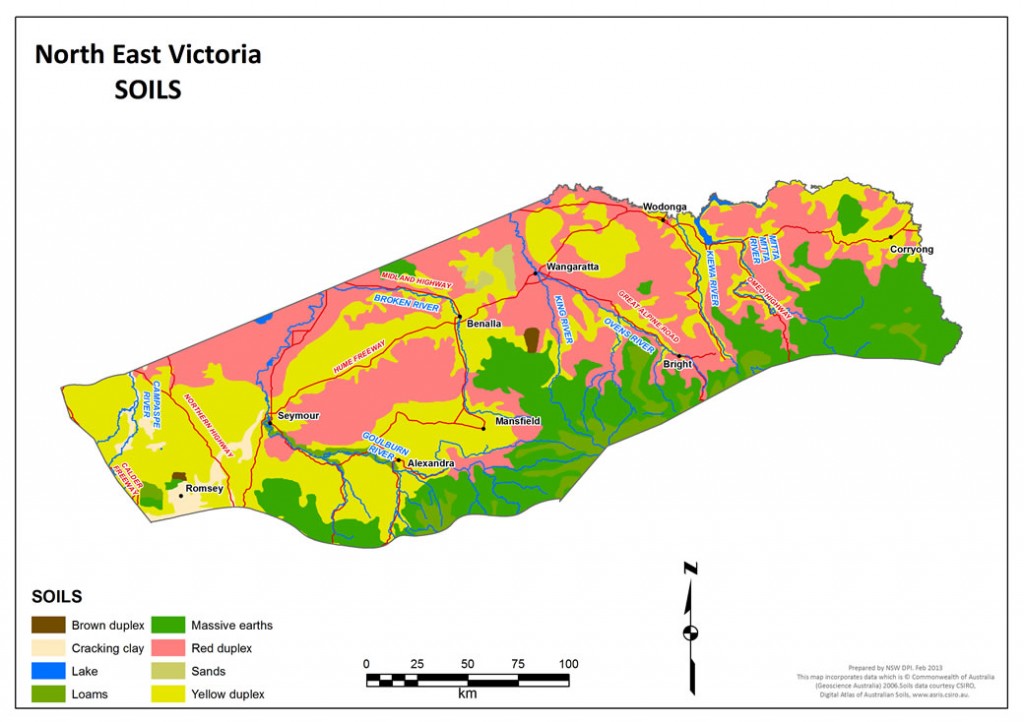 North East Victoria, Southern Slopes NSW, South West Victoria (Upper ...